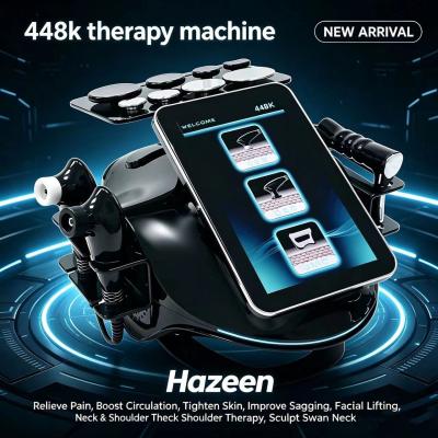 China Hazeen 448Khz Tecar Therapy Device For Physiotherapy Pain Relief And Cellulite Reduction, 448kHz Frequency, High Power 500W for sale