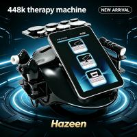 China 3 in 1 Hazeen 448KHZ Tecar Therapy RF Diathermy Body Slimming CET RET Machine for sale