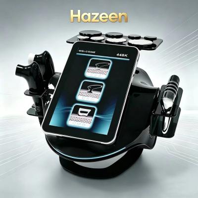 China Hazeen 448kHz Tecar Therapy RET CET Body Firming Device Portable Deep Care Physiotherapy Device, Body Shaping Instrument, Fat Removal Device With 2 Fever Probes/1 Fascia Meter for sale