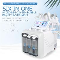 China 6 In 1 Hydro Oxygen Bubble Facial Machine Blackhead Remover Salon Beauty Device for sale