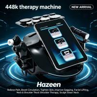 China Hazeen — Nuevo modelo: Equipo de fisioterapia y belleza con terapia de calor profundo (Lifting), 448 kHz, con 3 manipulos Tecar y 8 cabezales. for sale