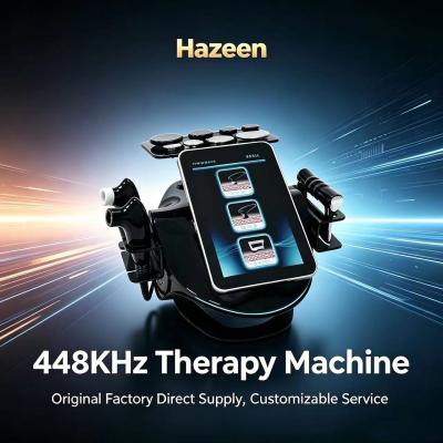 China Hazeen 448 kHz CET RET Tecar RF Diyatermi Cihazı – Fizyoterapi ve Kilo Verme Cihazı for sale