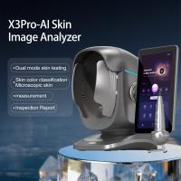 China AI Magic 3d Mirror Facial Scanner Analizador De Piel Acne Skin Analysis Full Face Scanner Testing Skin Analyzer Machine for sale
