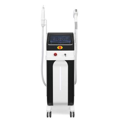 China 2 In 1 808 Diode Picosecond Laser Machine Hair Tattoo Pigment Removal Skin Rejuvenation for sale