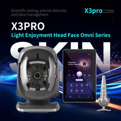 China X3 Pro AI 3D Facial Analyzer Detect Acne Aging Generate Smart Report Cloud Storage Salon Beauty Machine CE Certified Wholesale for sale