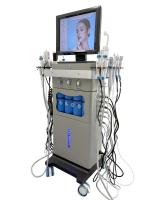 China 18 In 1 Aqua Exfoliate Oxygen Nourish Repair Facial Bright Spa Professional Device for sale