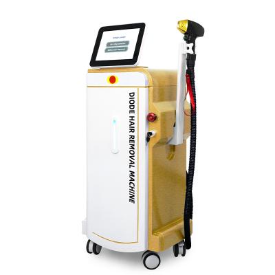 China 600W 808nm Diode Laser Hair Removal Machine with Ice Cooling and 8 Inch Touch Screen for sale