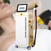 China 600W 808nm Diode Laser Hair Removal Machine with Ice Cooling and 8 Inch Touch Screen for sale