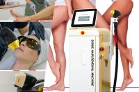 China 600W 808nm Diode Laser Hair Removal Machine with Ice Cooling and 8 Inch Touch Screen for sale