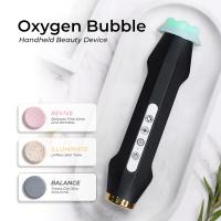 China Oxygen Bubble Handpiece LED Microbubble Lift Bright Portable Skin Salon Instrument for sale