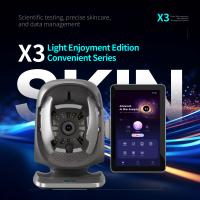 China X3 Skin Analyzer AI Camera Salon Facial Diagnostic Beauty Detector HD Scanner Machine Equipment for sale