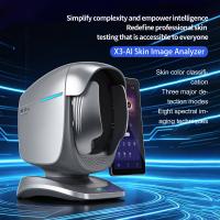China X3 Skin Analyzer AI Camera Salon Facial Diagnostic Beauty Detector HD Scanner Machine Equipment for sale