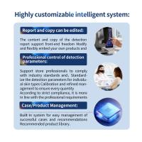 China X3 Skin Analyzer AI Camera Salon Facial Diagnostic Beauty Detector HD Scanner Machine Equipment for sale
