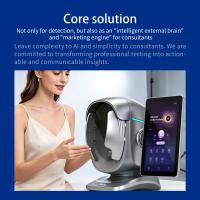 China X3 Skin Analyzer AI Camera Salon Facial Diagnostic Beauty Detector HD Scanner Machine Equipment for sale