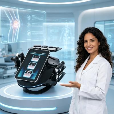 China 448KHz RF Tecar Therapy Machine with 3 Probes 8 Heads and 12 Inches Touch Screen for Deep Tissue Wellness for sale