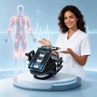 China 448KHz RF Tecar Body Sculpting Machine 3 Probes Contouring Device for Fat Reduction Clinic for sale