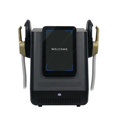 China Desktop Dual Handle Magnetic Muscle Stimulation Fat Removal Body Shaping Equipment For Spa Clinic Use for sale
