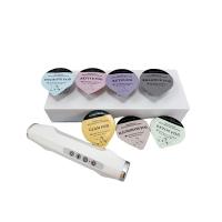 China Mini Oxygen Bubble Instrument LED Vibration Facial Lift Portable Skin Beauty Machine for sale