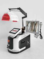 China Desktop Scalp Detection Hair Growth Machine Red PDT Light Anti Hair Loss Salon Beauty Equipment for sale