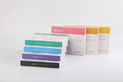 China Multi‑Color Facial Treatment Kit Illuminate Revive Balance Retouch Detox Hydrate Skin Care Serum Pod Kit For Spa for sale
