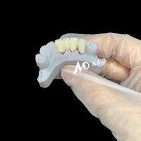 China Zirconia Dental Crown with Metal Post Core Offering Natural-Looking Aesthetics Precise Adaptation and Superior Biocompatibility for sale