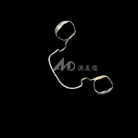 China Custom Lingual Arch with Bands Orthodontic Appliance for Space Maintenance and Dental Alignment for sale