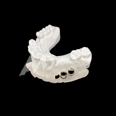 China Precise Fit 3D Printed Surgical Implant Guide with High Resistance to Discoloration Using CAD/CAM Milling Technology for sale