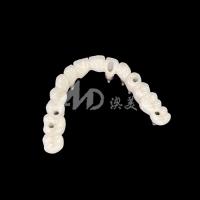 China Full Arch Implant Bridge with High-Strength CoCr Metal Framework and Premium Porcelain Layering for Precision Fit for sale