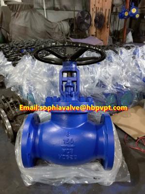 China ANSI 150LB WCB globe valve for sale