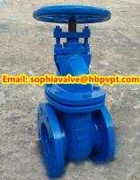 China BS3464 PN10 Non-rising cast iron gate valve for sale