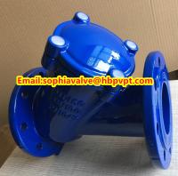 China QT450 DN150 PN10/16 ball type check valve for sale