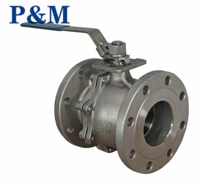 China 4'' 150LB CF8M stainless steel ball valve for sale