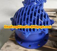 China foot valve with resilient seal flange standard BS4504 for sale