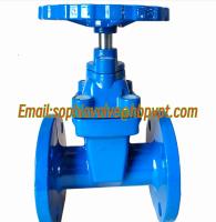 China BS1563 PN10/16 non-rising stem flanged gate valve for sale