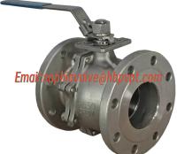 China stainless steel PTFE CF8M floating ball valve for sale
