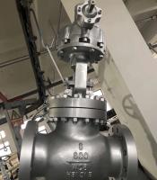 China ANSI cast steel J41H flanged globe valve for sale