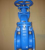 China DN150 PN10 GG25 non-rising stem flanged gate valve for sale