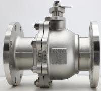 China resilient seal Q41F ANSI stainless steel ball valve for sale