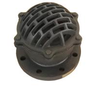China NBR/EPDM ductile iron BS4504 foot valve for sale