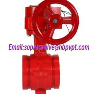 China D81X ductile iron butterfly valve handle operated for sale
