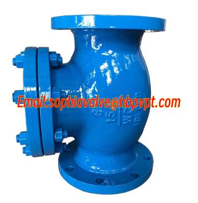 China 150LB WCB ANSI flanged metal seal cast steel check valve for sale