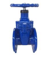 China cast iron GGG50 F4 Non-rising stem resilient seal gate valve for sale