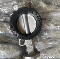 China CF8/CF8M Stainless steel ANSI wafer butterfly valve with resilient seal for sale