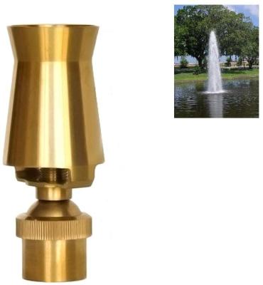 China Brass Ice Tower 2.5 Inch DN65 Dancing Fountain Nozzles for sale