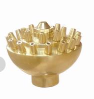 China Brass 3 Tiers 2 Inch Blossom Water Fountain Jet Nozzle for sale