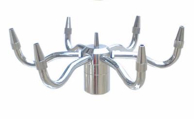 China Stainless Steel Pirouette Fountain Jet  Nozzle Fountain Spray Head Pond Fountain Nozzles for sale