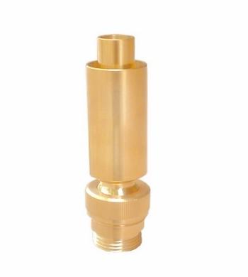 China Brass Big Air Mixed Trumpet Fountain Jet  Nozzle Water Fountain Spray Heads for sale