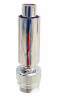 China Brass Chrome Big Air Mixed Trumpet Fountain Jet  Nozzle Water Fountain Spray Heads for sale