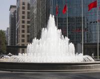 China Stainless Steel Big Air Mixed Trumpet Fountain Jet  Nozzle Water Fountain Spray Heads for sale