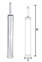 China Stainless Steel 2 Layers Trumpet Water Fountain Spray Heads for sale